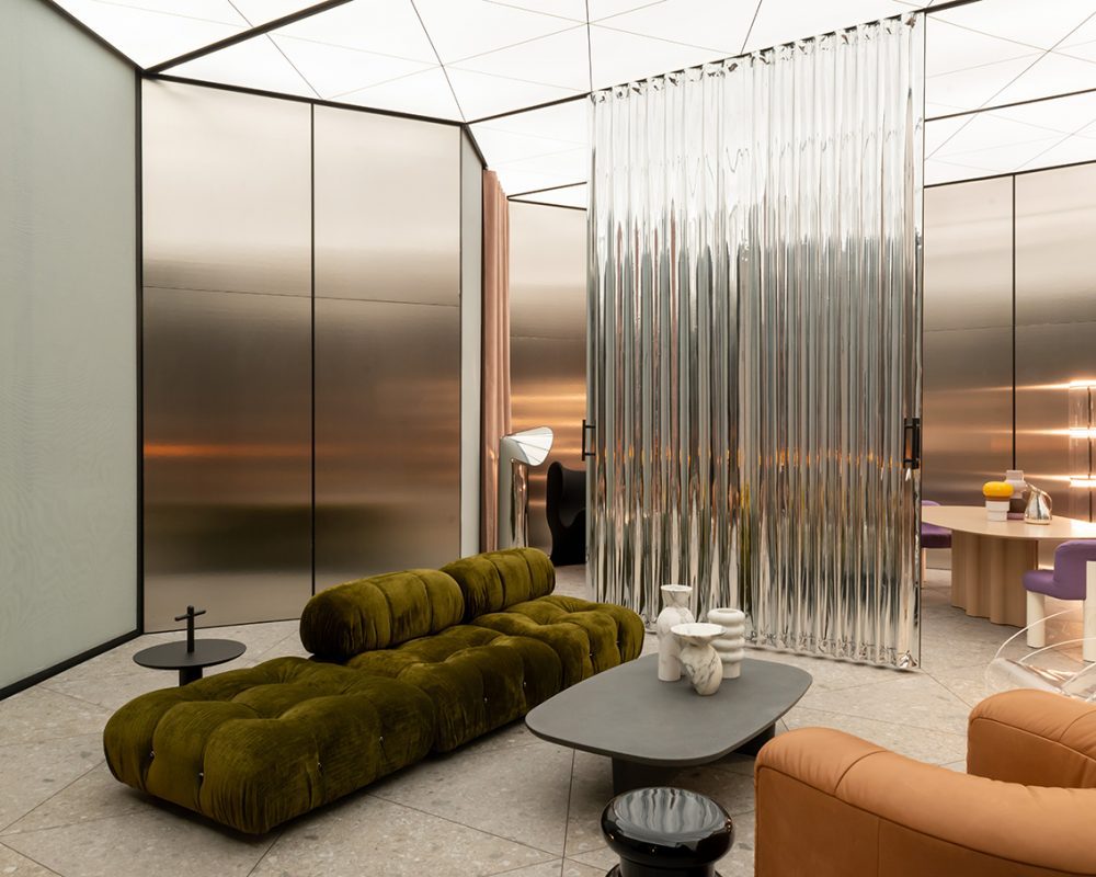 Transform Interiors with Modern Folding Textile Doors